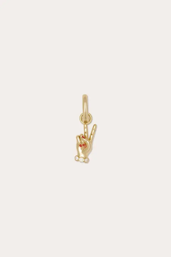 Ramy Brook Peace Charm - Gold