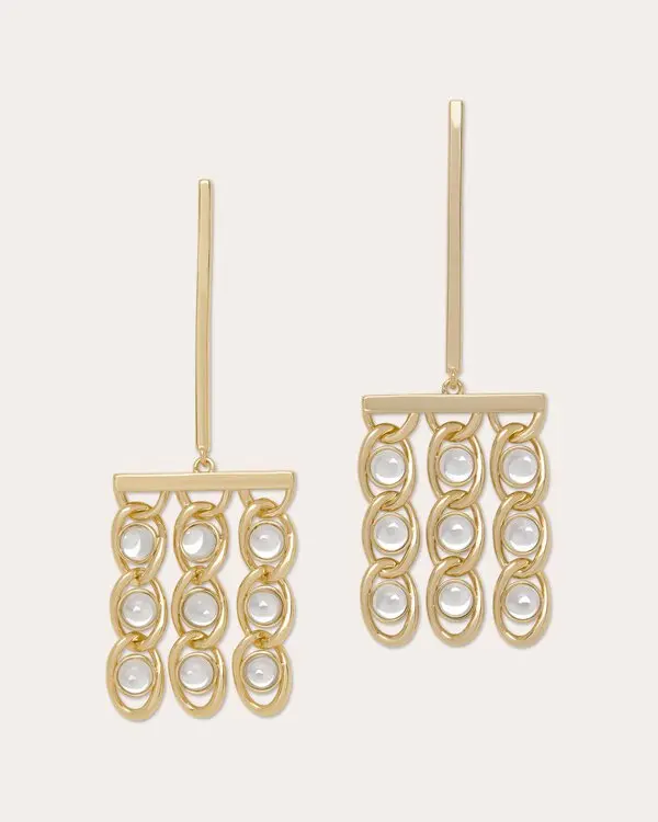 Ramy Brook Dominca Glass Earrings - Gold