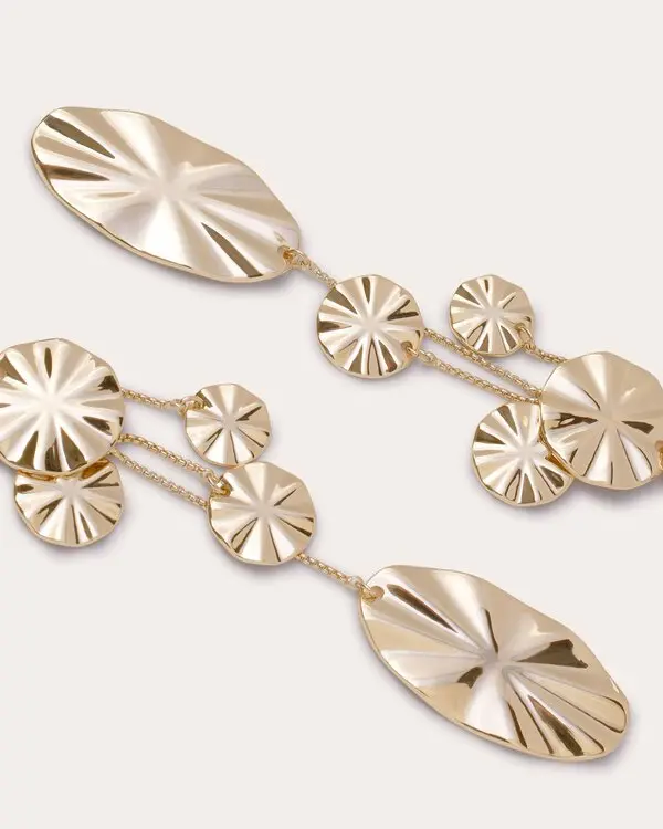 Ramy Brook Eleonora Molten Disk Earrings
