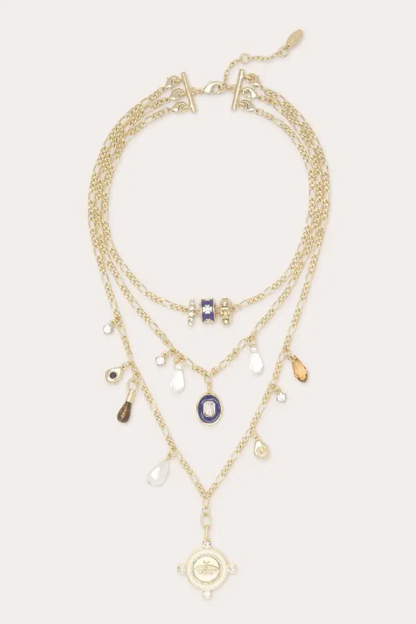 Ramy Brook Aria Layered Charm Necklace