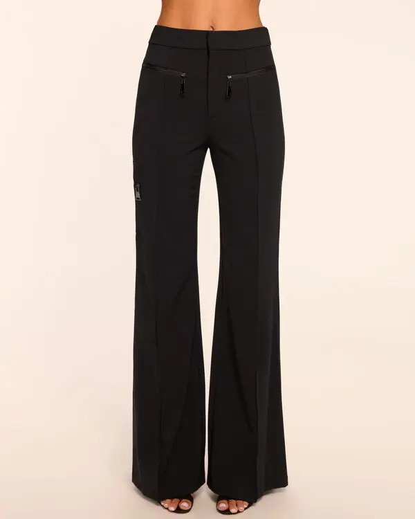 Ramy Brook Emory Wide Leg Pant - Black