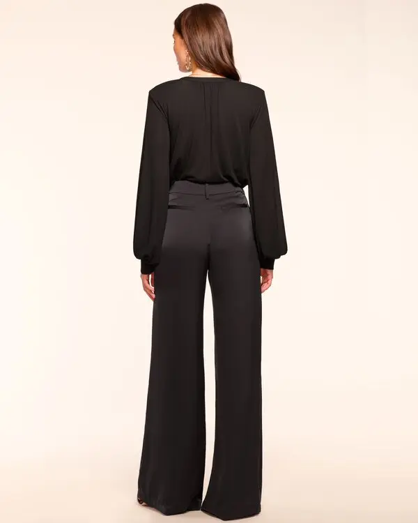 Ramy Brook Oscar Pleated Wide Leg Pant