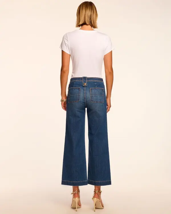 Ramy Brook Gemma Mid-rise Cropped Jean