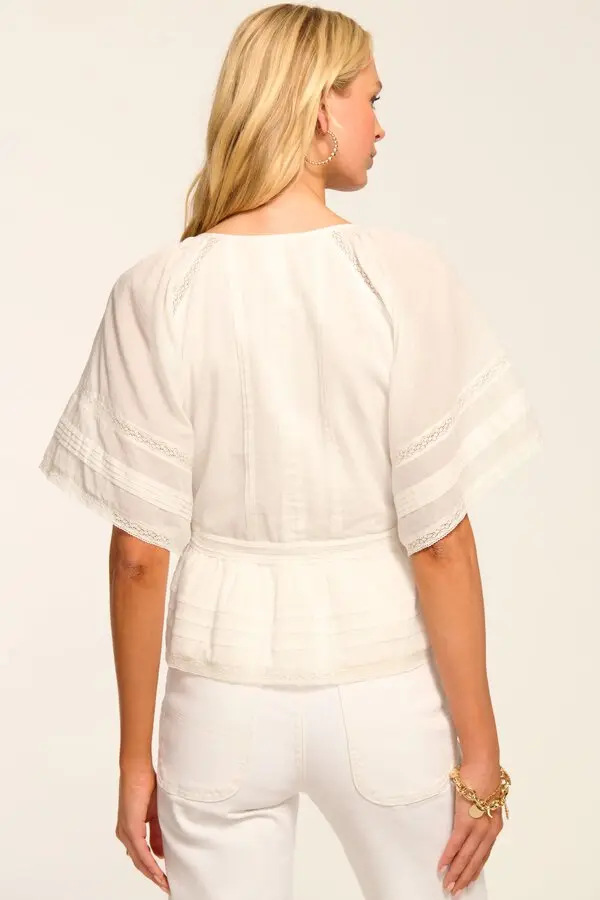 Ramy Brook Sherry Cotton Voile Blouse