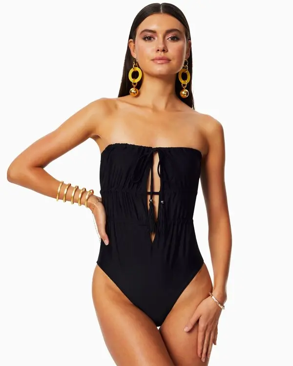 Ramy Brook Marta Strapless One Piece Swimsuit
