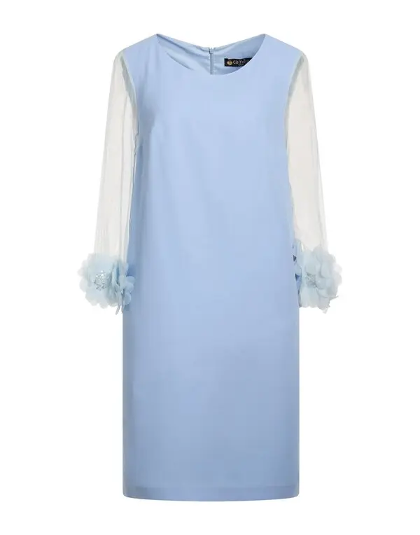 CAMILLA MILANO Mini Dress Sky Size Polyester, Polyamide