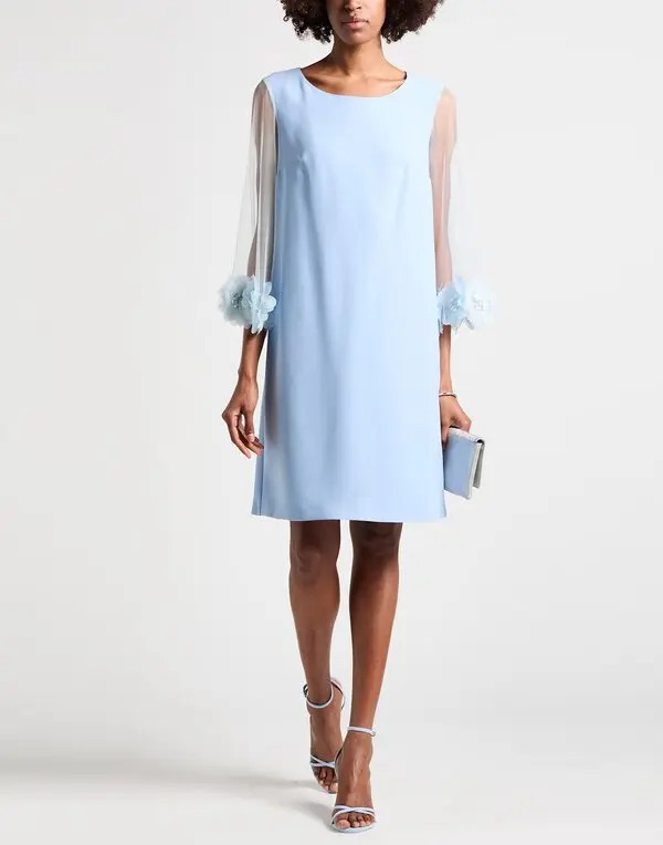 CAMILLA MILANO Mini Dress Sky Size Polyester, Polyamide