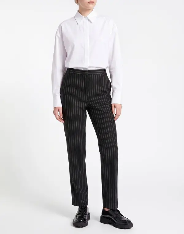 Pinko Pants Pastel Size Nylon, Viscose, Elastane, Cotton
