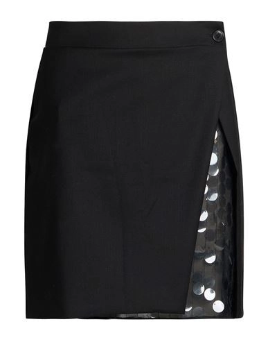 16Arlington Mini Skirt Size Polyester, Virgin Wool, Viscose, Elastane - Black