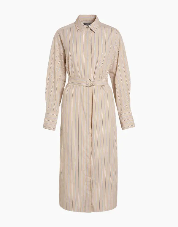 Rag & Bone Maxi Dress Cream Size Cotton