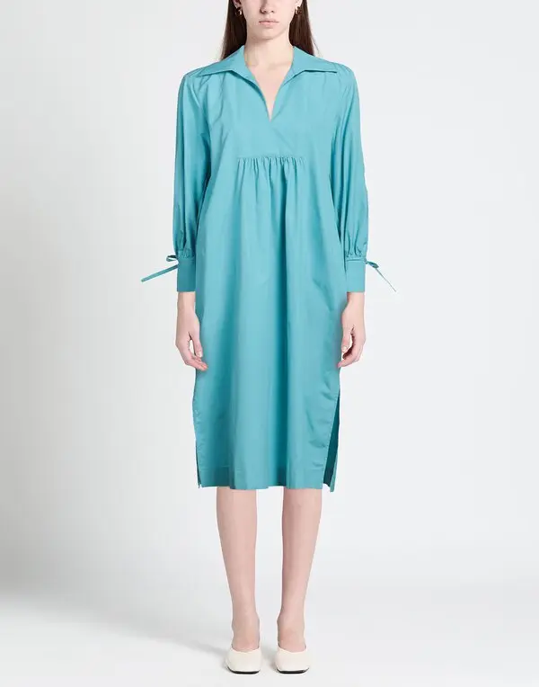Max Mara Midi Dress Size Cotton