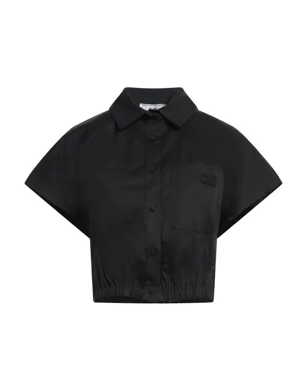 JIJIL Shirt Size Cotton, Polyamide, Elastane - Black
