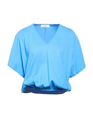 JIJIL T-shirt Azure Size Cotton - Blue