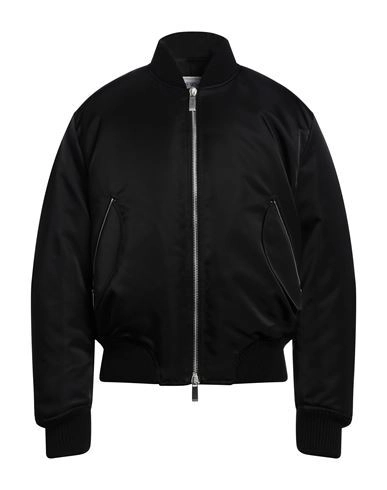 OFF-WHITE™ Bomber Jacket In Polyamide, Wool, Acrylic, And Elastane