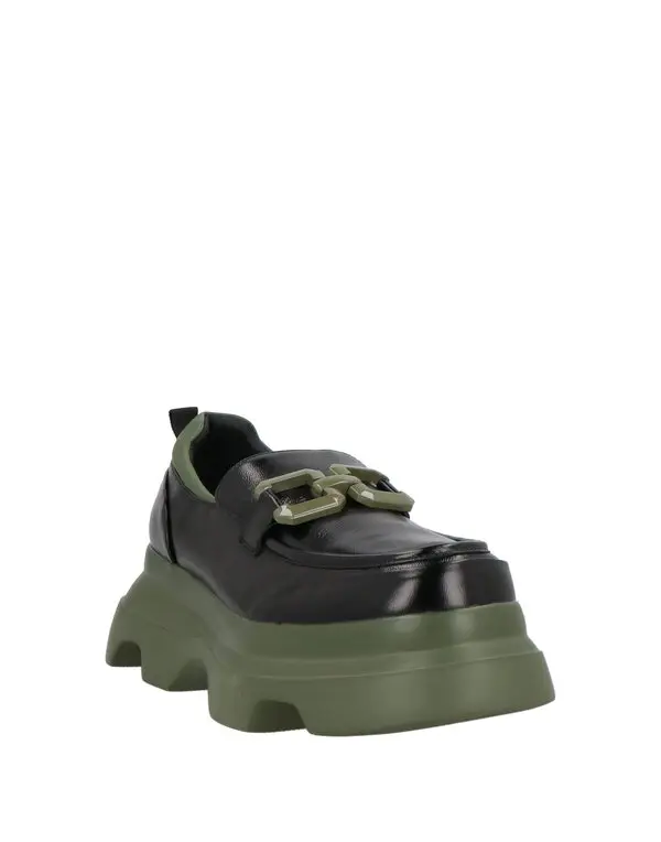 JEANNOT Loafers Size Leather