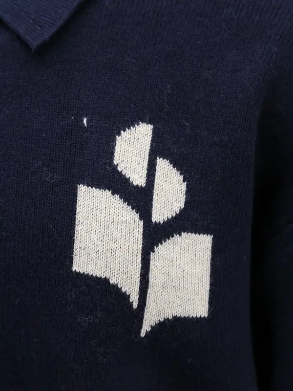 Isabel Marant Étoile William Logo Jacquard Sweater