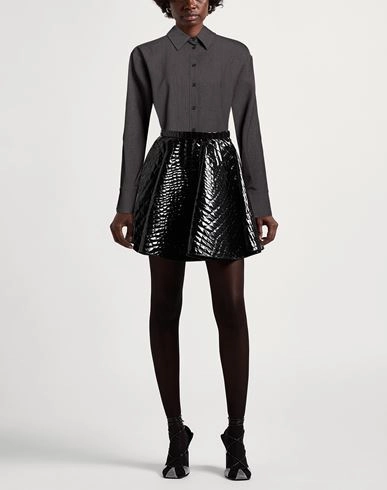 TWINSET Shirt Charcoal Size Polyester, Viscose, Elastane