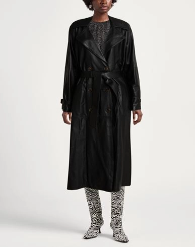 VICOLO Overcoat & Trench Coat Size Leather