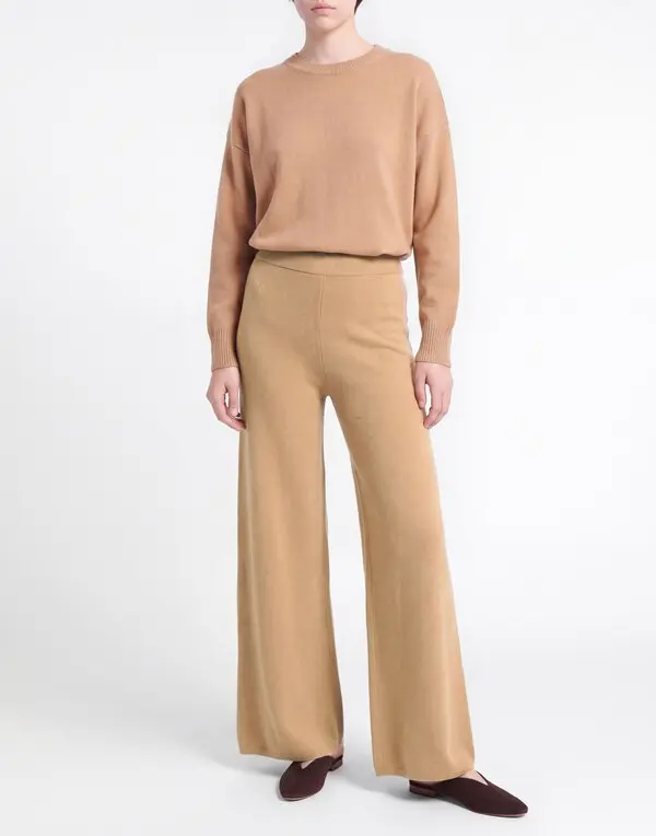 Max Mara Pants Camel Size Wool, Cashmere