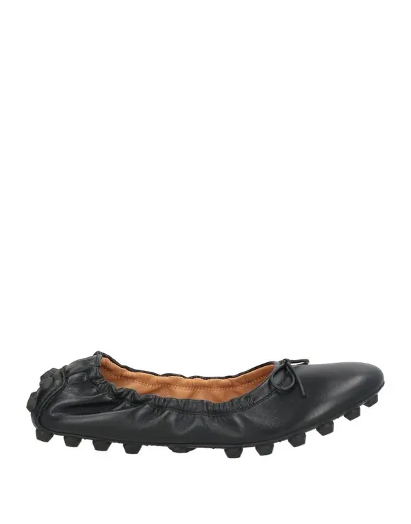 TOD'S Ballet Flats Size Leather
