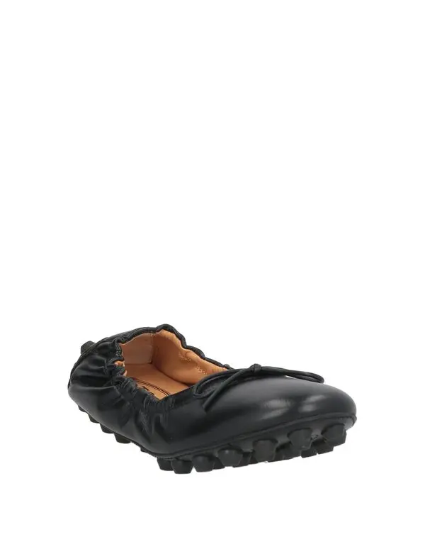 TOD'S Ballet Flats Size Leather