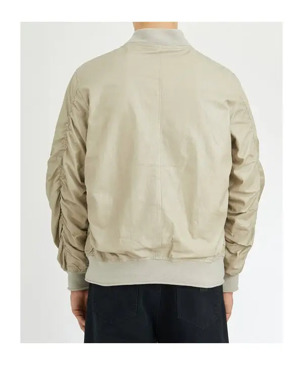 GIORGIO BRATO Leather Bomber Jacket