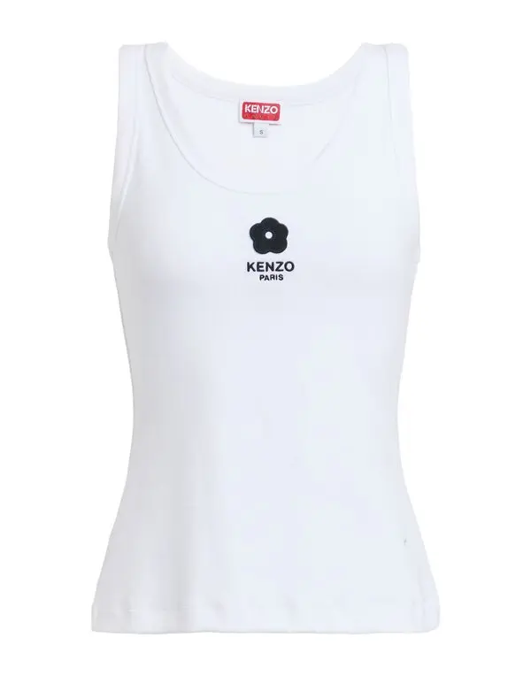 Kenzo Tank Top Size Cotton, Elastane