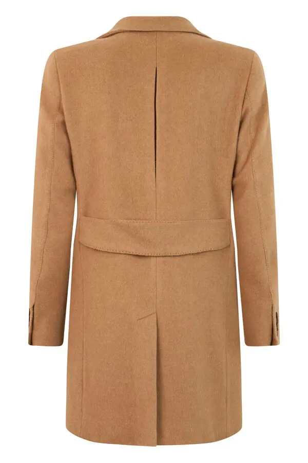 Herno Double-breasted Wool Coat
