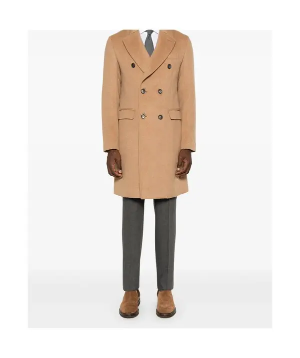 Herno Double-breasted Wool Coat