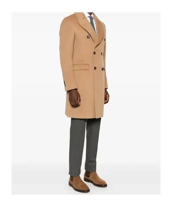 Herno Double-breasted Wool Coat