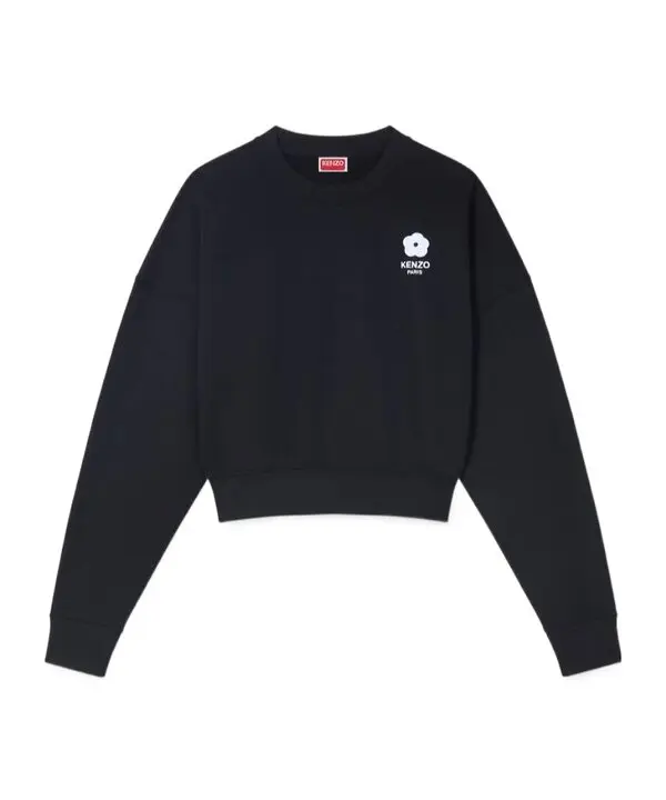 Kenzo Crewneck Cropped Sweatshirt