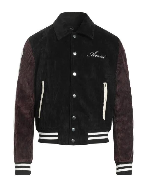 Amiri Jacket Size Polyester, Cotton, Rayon, Polyurethane, Ovine Leather