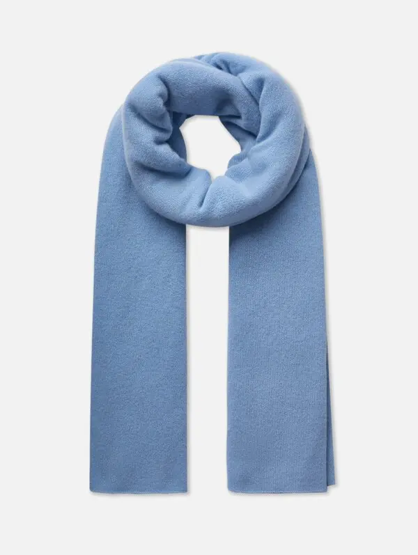 WHITE & WARREN Cashmere Travel Wrap - Soft Blue