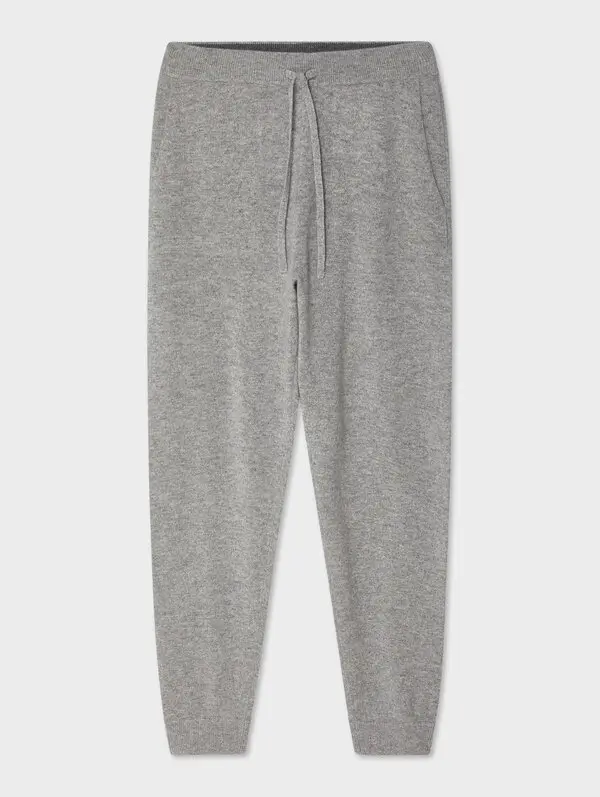 WHITE & WARREN Cashmere Jogger Pant - Grey