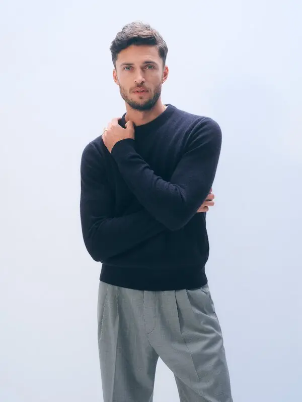 WHITE & WARREN Cashmere Crewneck Top