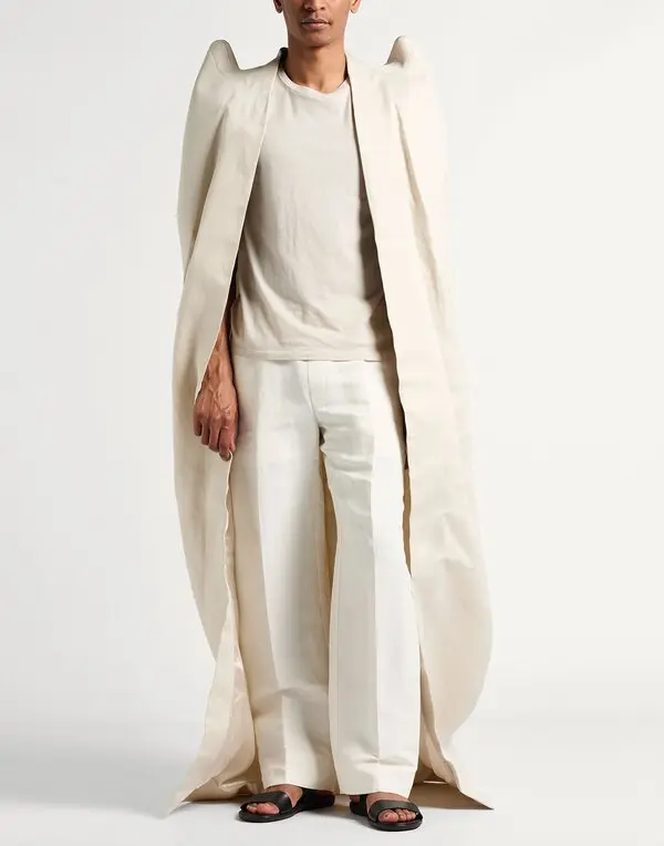 Rick Owens Cape Cream Size Linen