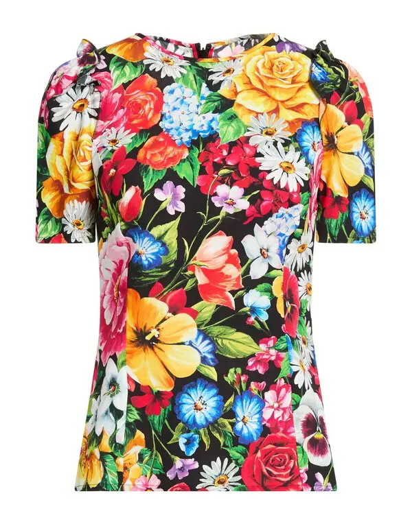 Dolce & Gabbana Top Size Viscose, Elastane