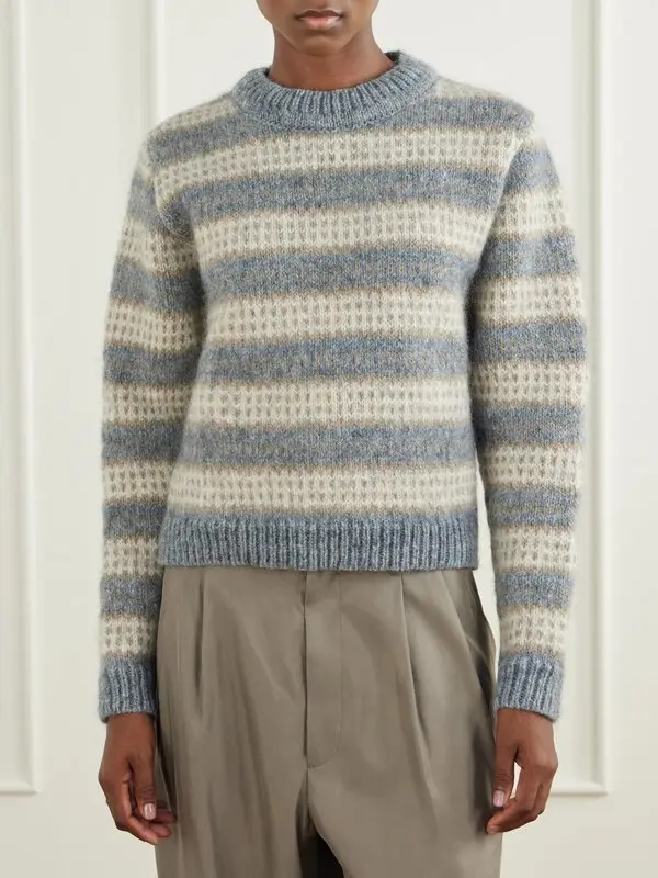 SKALL STUDIO Svala Striped Wool Sweater