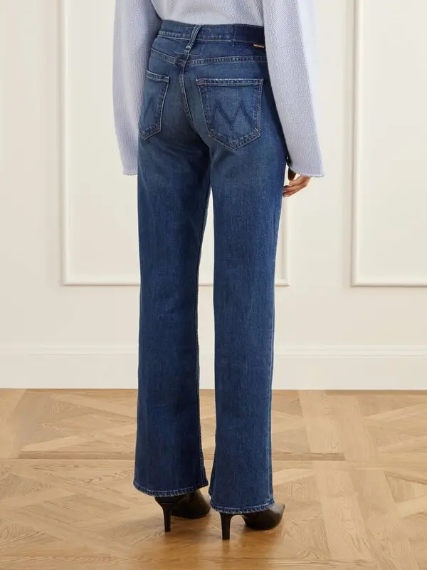 MOTHER The Bookie Sneak Mid-rise Bootcut Jeans