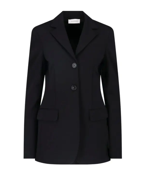 Sportmax Long-sleeve Blazer - Black