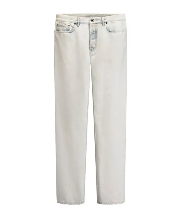 Dior Long Regular Jeans - White