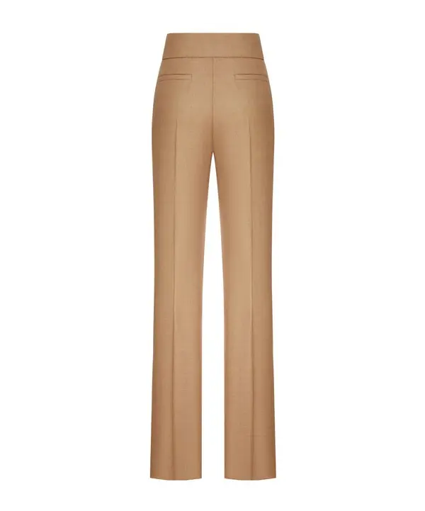 Valentino Garavani Pleated Straight-leg Trousers