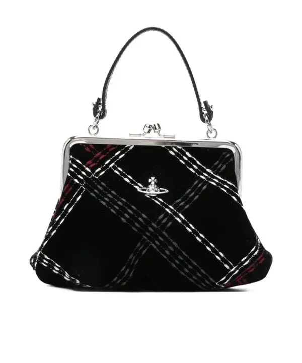 VIVIENNE WESTWOOD Clasp-closure Shoulder Bag - Black