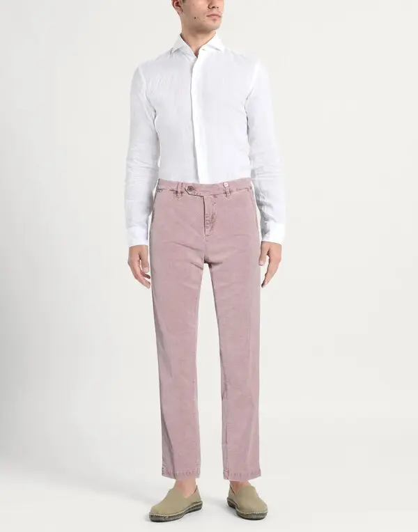 MYTHS Pants Mauve Size Cotton, Elastane