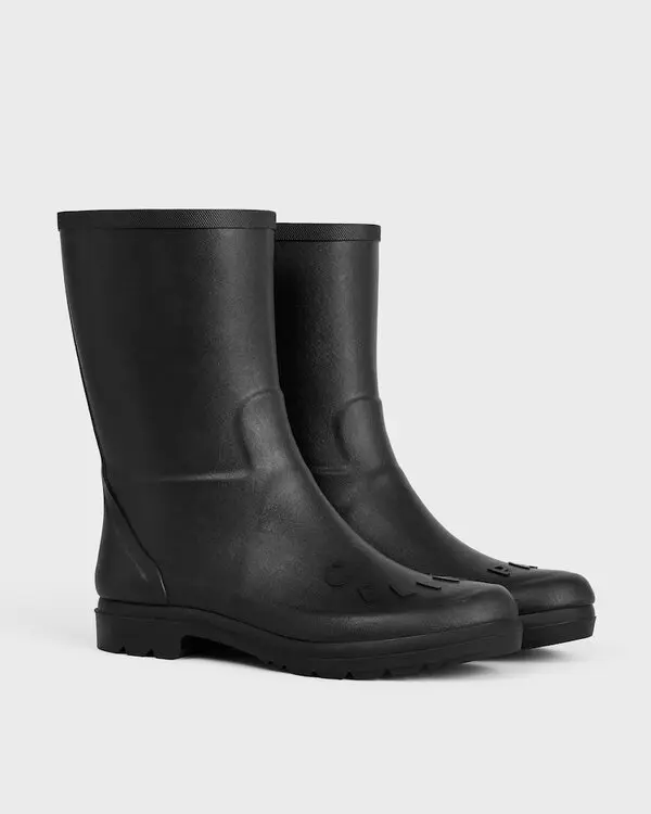 Celine Round-toe Short Boots