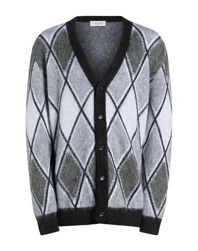 LANEUS Cardigan Size Mohair Wool, Polyamide, Wool - Grey