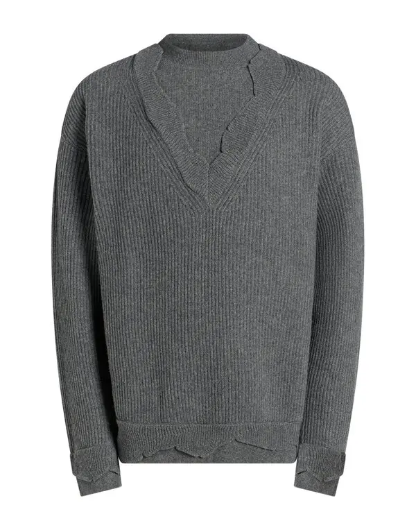 LANEUS Sweater Size Wool, Polyamide