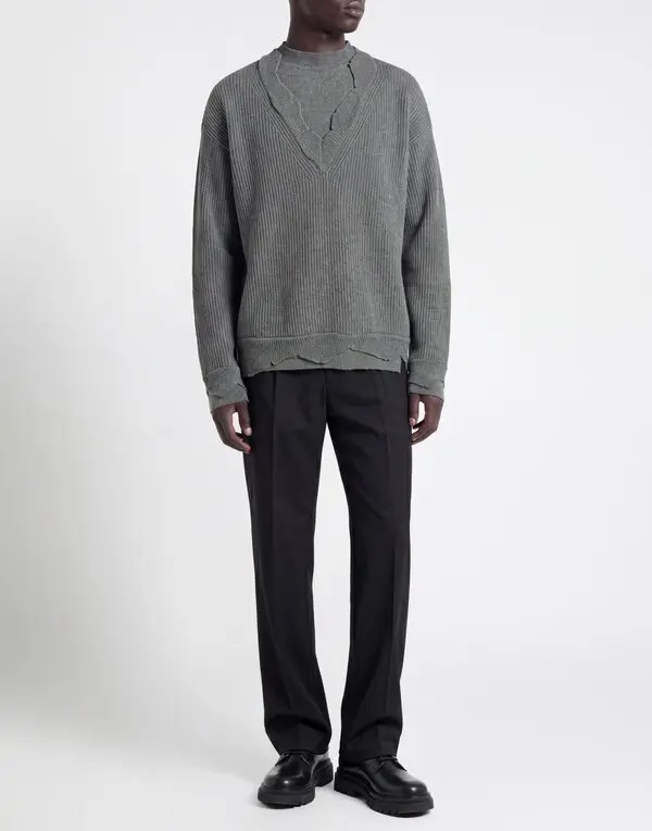 LANEUS Sweater Size Wool, Polyamide