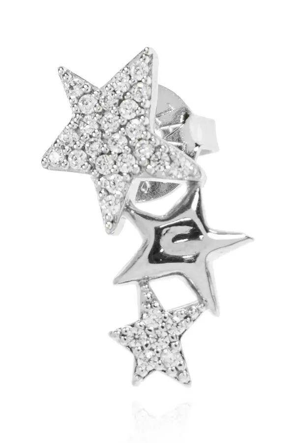 Zadig&Voltaire Star-shaped Crystal-embellished Earrings