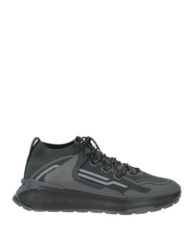 TOD'S NO CODE Tod's No_code Sneakers Size Leather, Textile Fibers - Charcoal